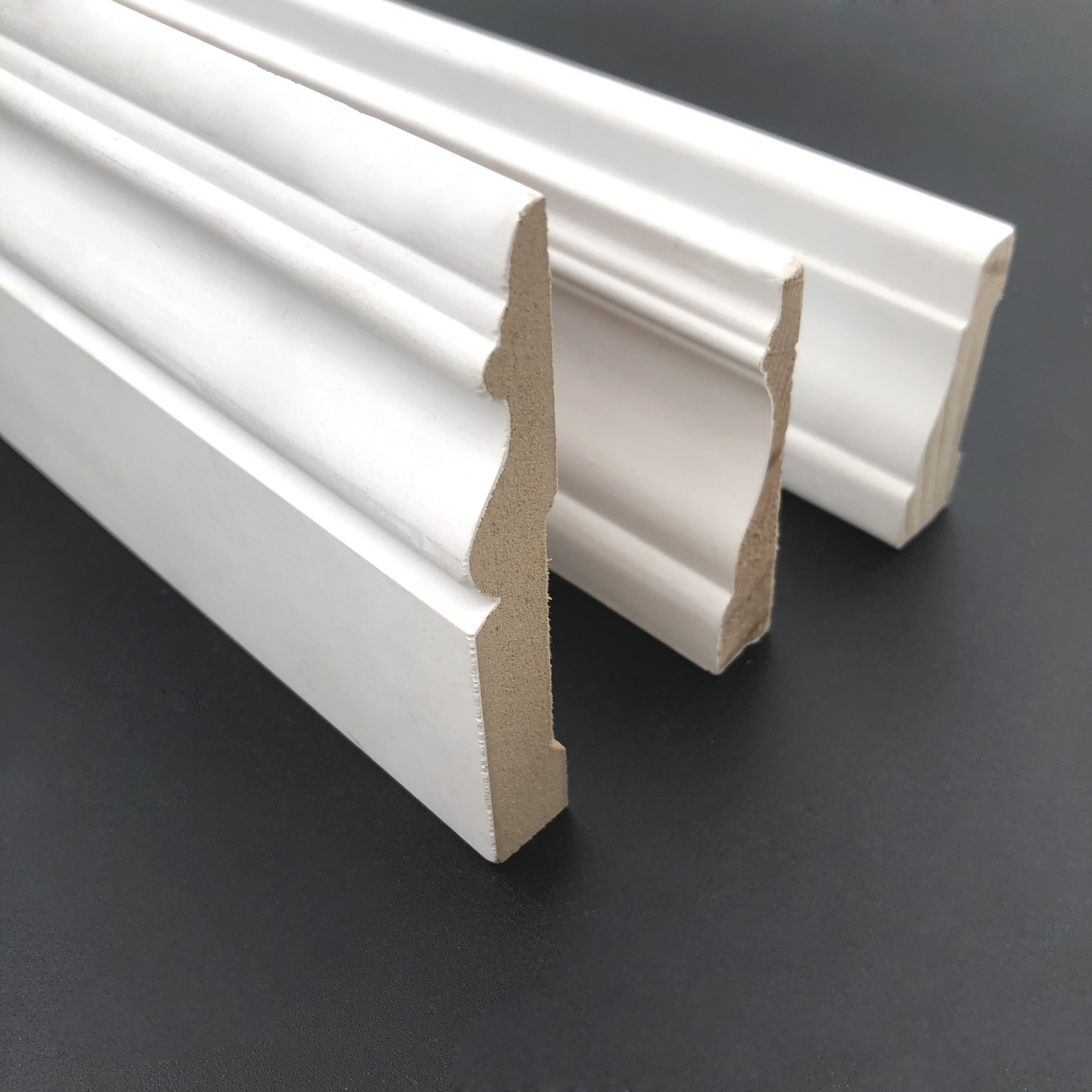 High Quality White Casing Moulding Crown Moulding Wrap Lines Primed ...